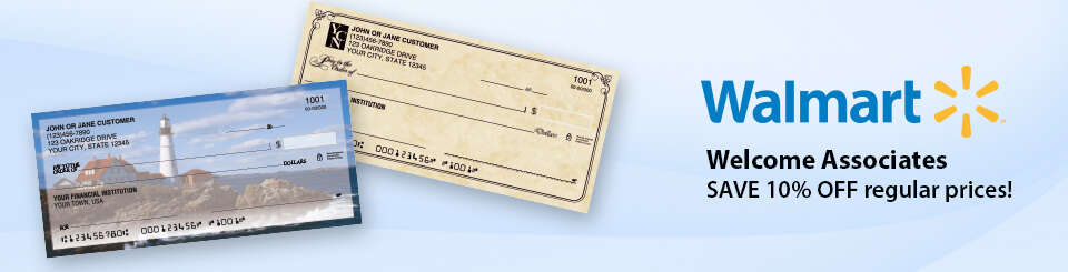 Order Personal Checks and Accessories | Walmart Checks
