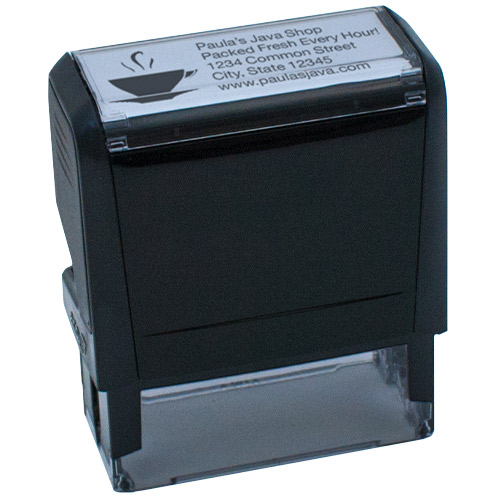 5 Line Stamp with Logo - Walmart